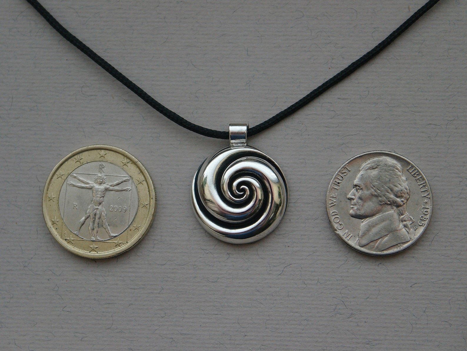 Koru Necklace Silver Koru Spiral Maori Symbol - Etsy