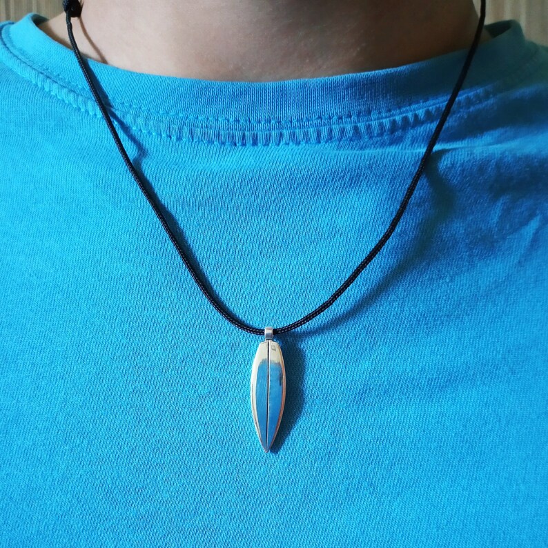 Surfboard Pendant Surf Pendant Surf Necklace Sports Pendant | Etsy