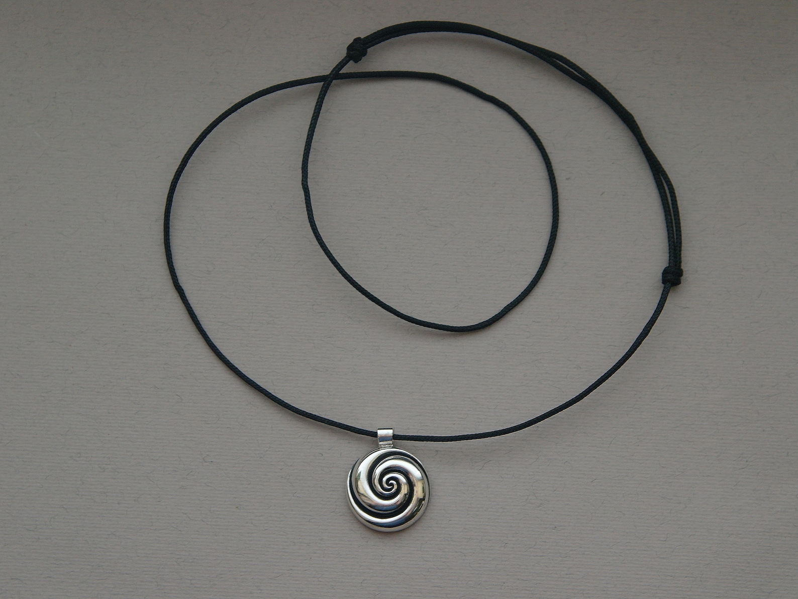 Koru Necklace Silver Koru Spiral Maori Symbol - Etsy