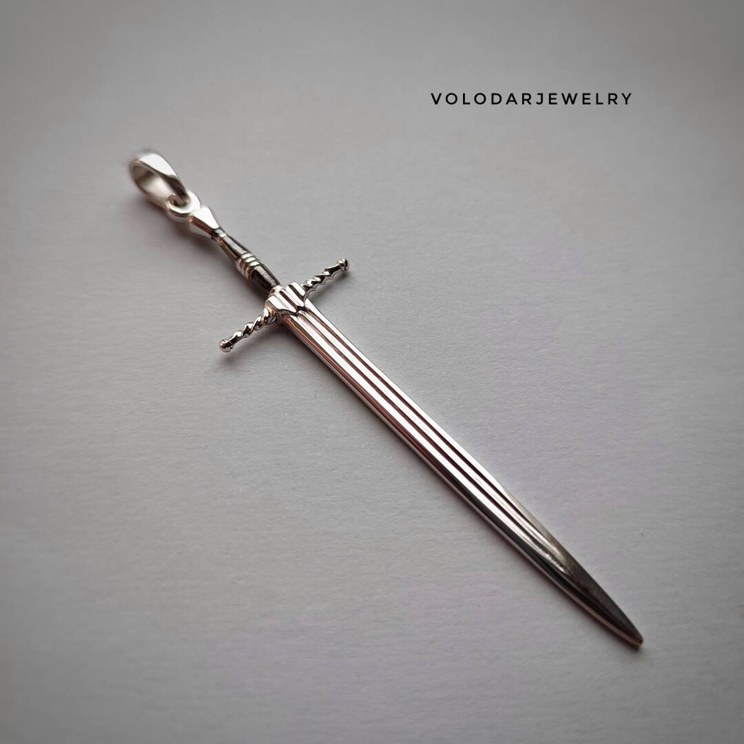 Sword Necklace Sword Pendant - Etsy