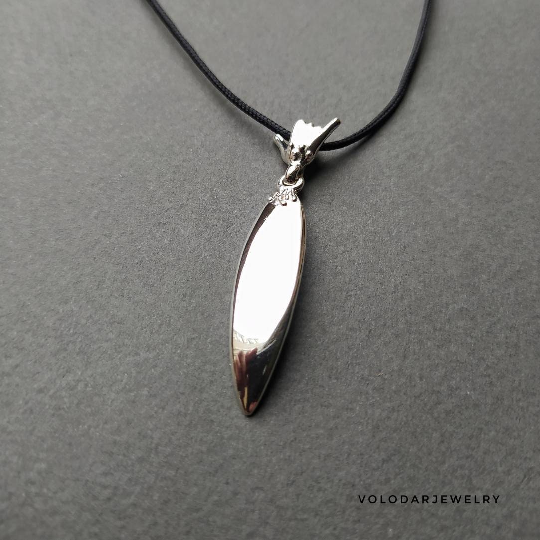 Surfboard Pendant Tiki Shaka Pendant Ocean Pendant Surf | Etsy