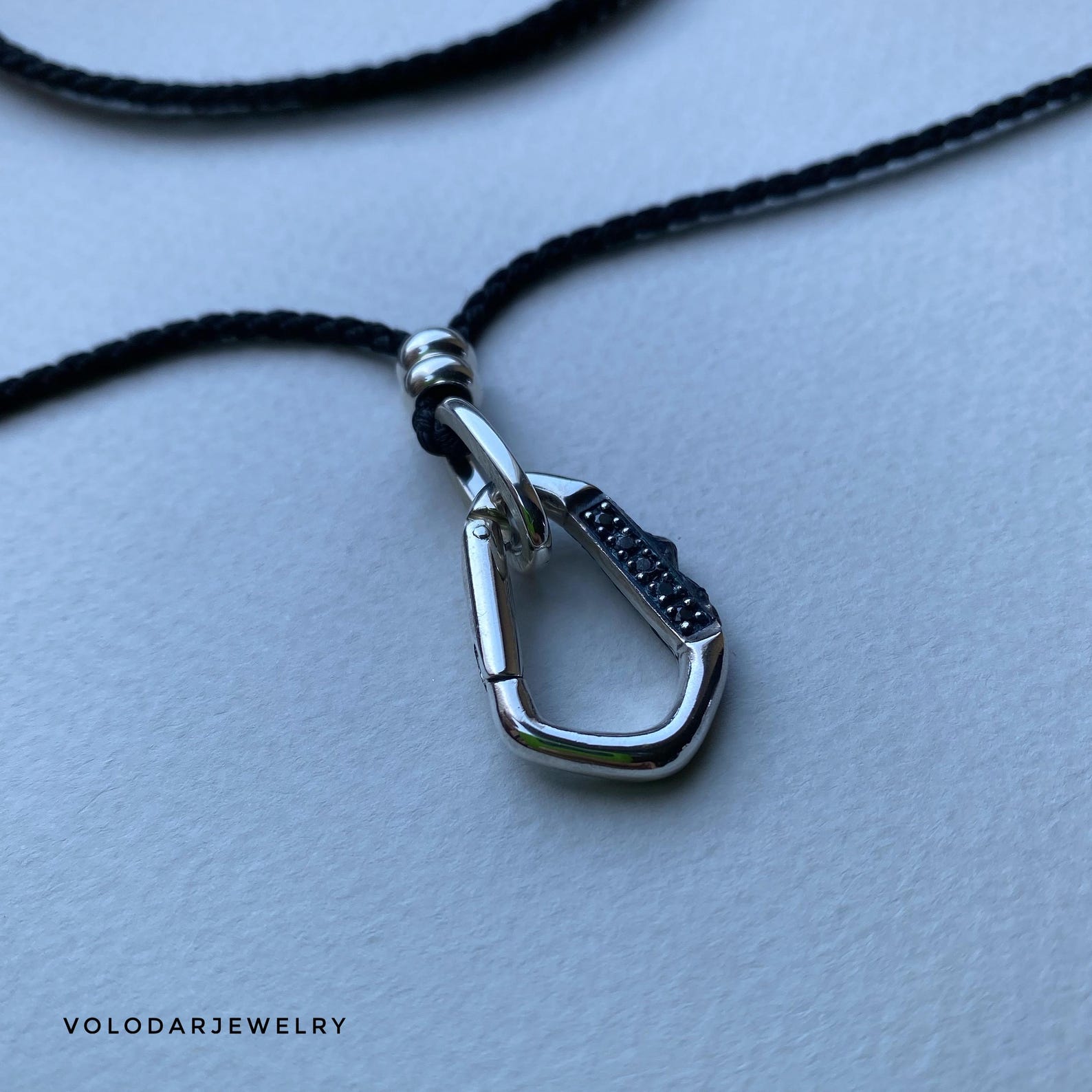 Carabiner Pendant. CLIMBING AND MOUNTAINEERING Jewelry. Mountain ...