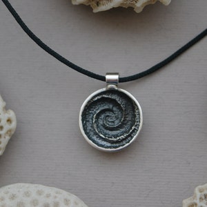 Koru Necklace Silver Koru Spiral Maori Symbol - Etsy