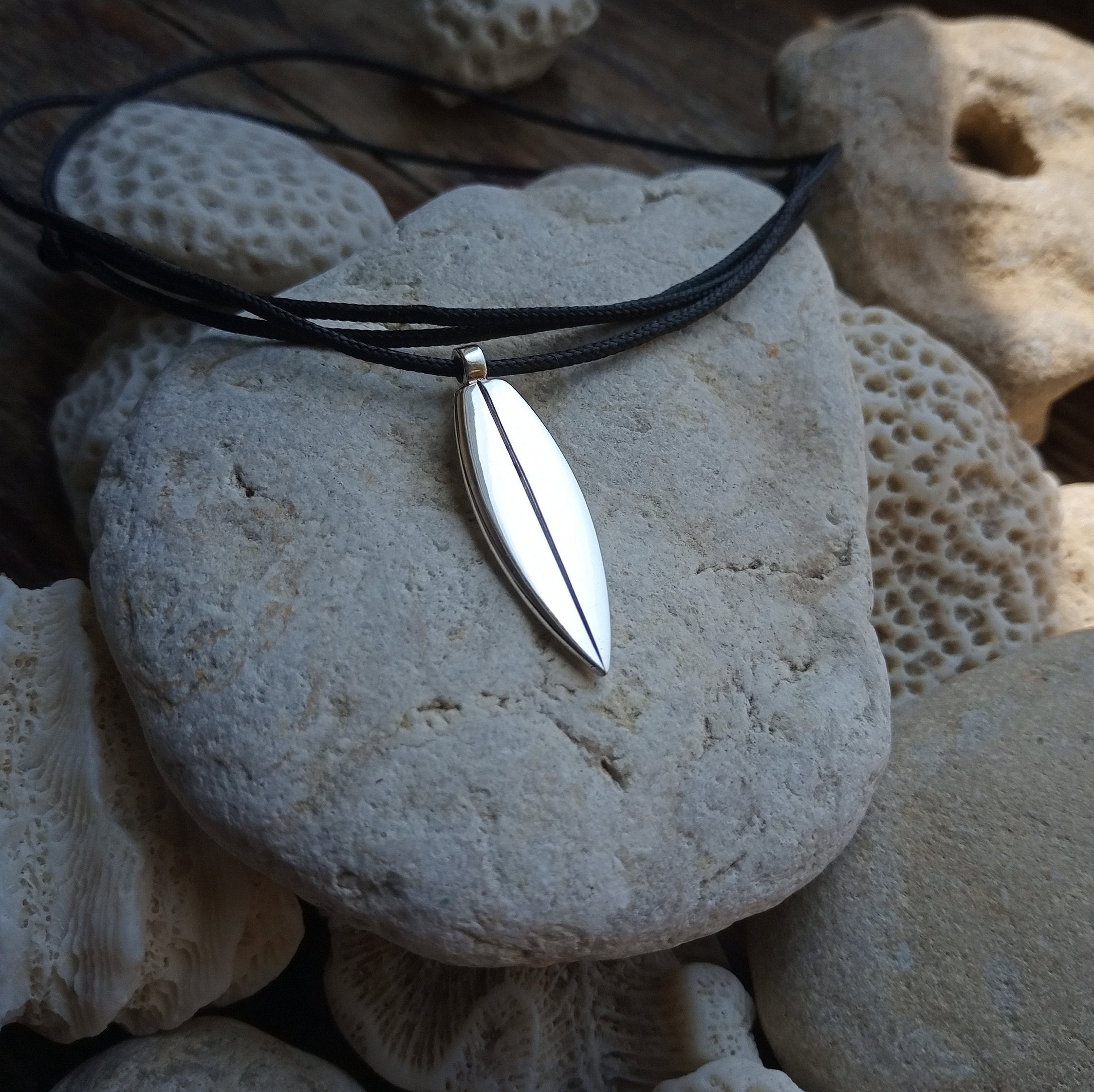 Surfboard Pendant Surf Pendant Surf Necklace Sports Pendant | Etsy