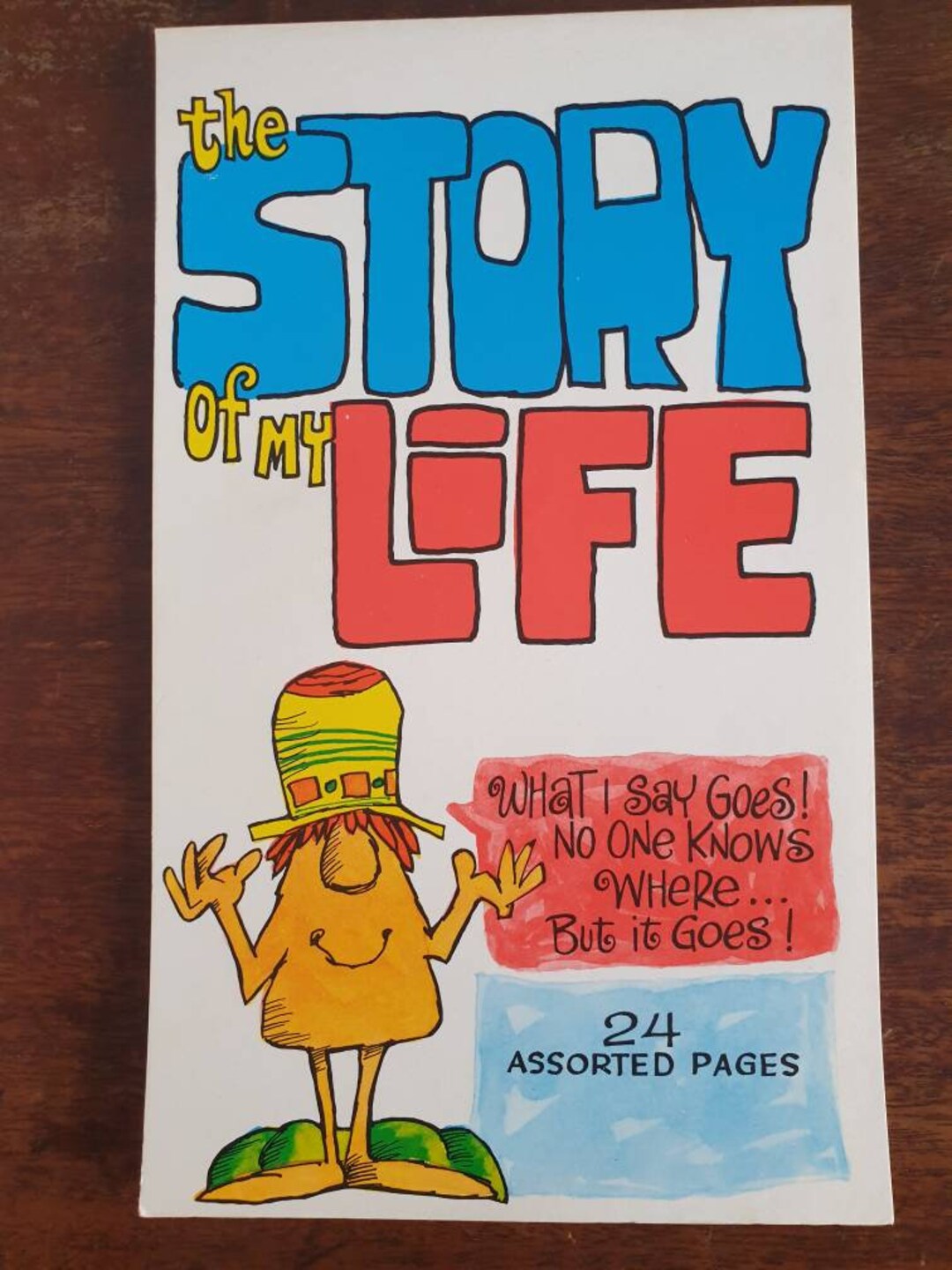 Comical 1970s Writing Paper/notepad - Etsy