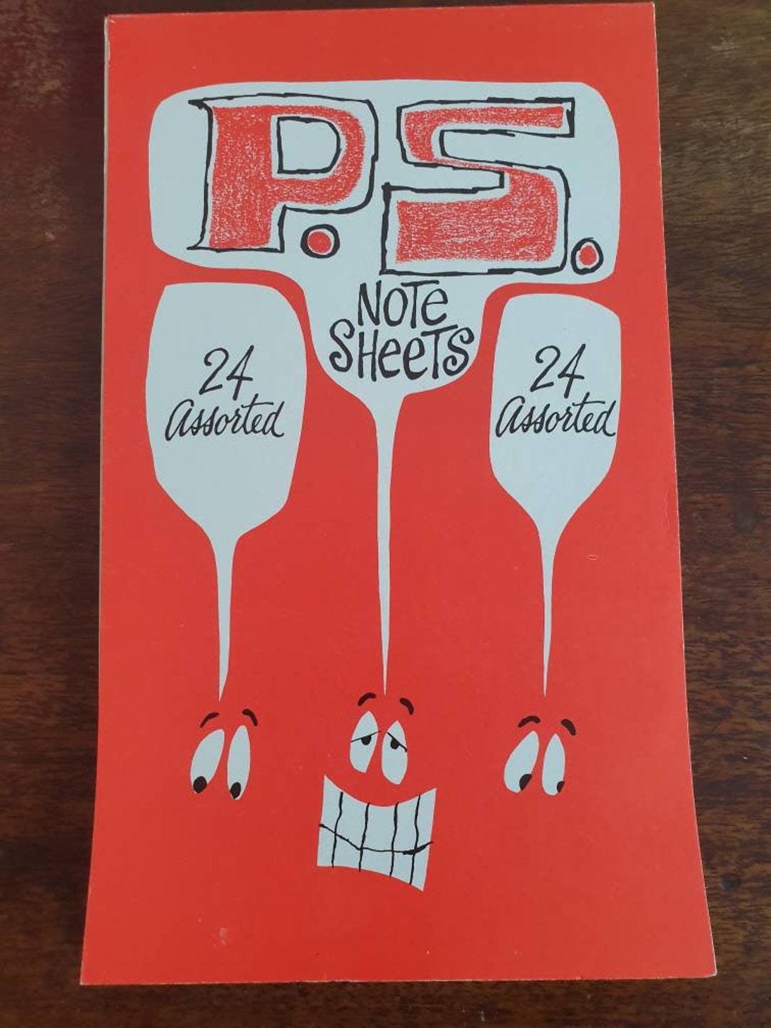 Comical 1970s Notepad/writing Paper - Etsy