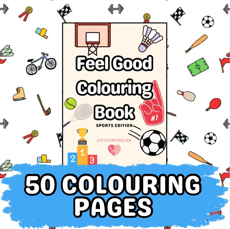 50 Printable Sports Colouring Pages for Kids, Toddlers, Preschoolers ...