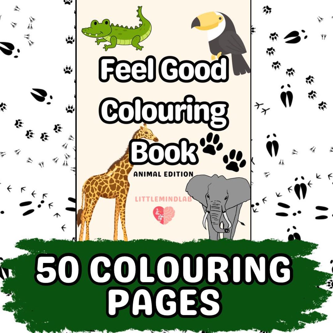 50 Printable Animal Colouring Pages for Kids, Toddlers, Preschoolers - Etsy