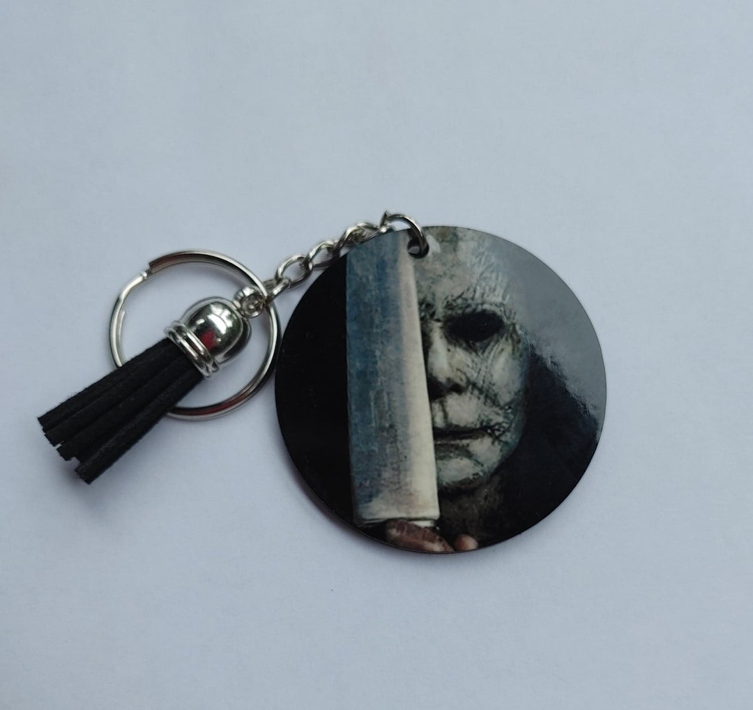 Creepy Keychain, Horror Keyring, Slasher Keyring, Halloween, Horror ...