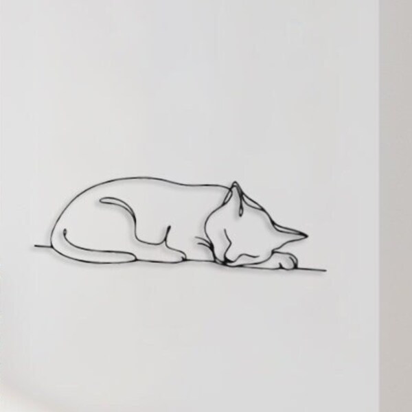 Cat Wall Decor - Etsy
