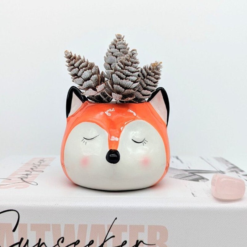 Ceramic Fox - Etsy