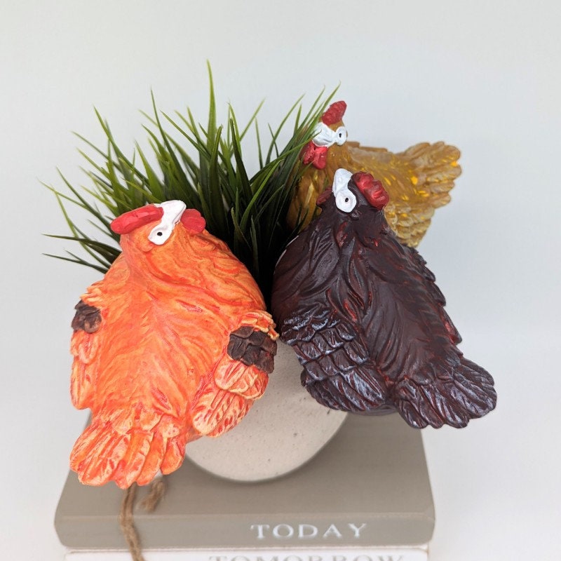 Hen Planter - Etsy