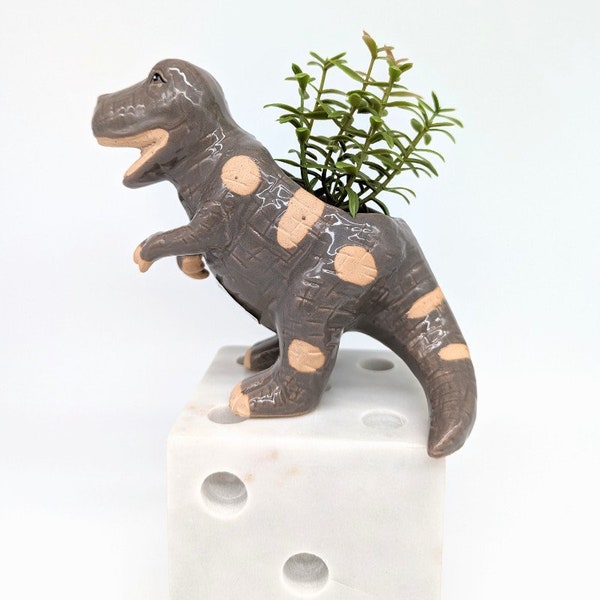 Dinosaur Planter - Etsy