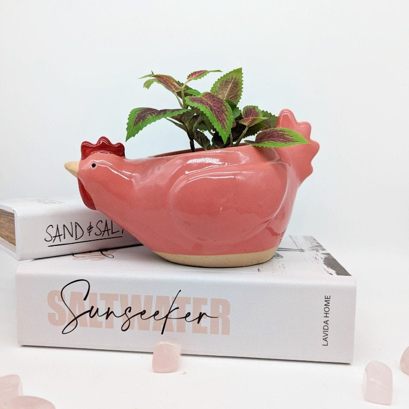 Rooster Planter - Etsy