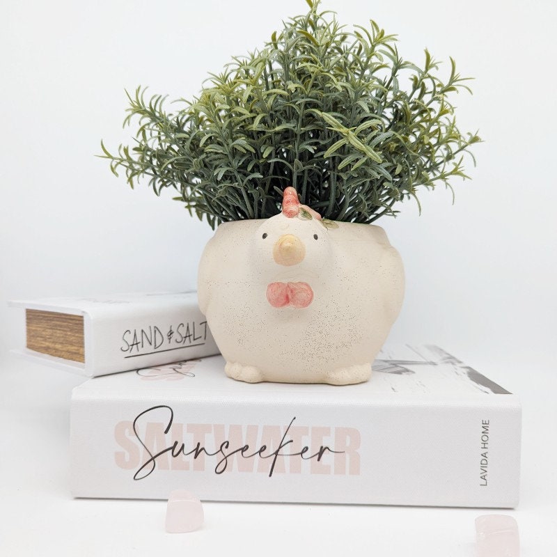 Chicken Planter Pot - Etsy