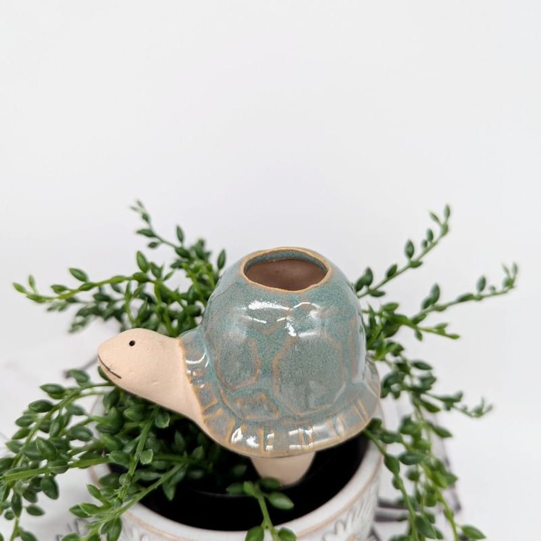 Sea Turtle Plant Watering Stake Spike | Turtle Gifts | Gardening Gifts ...