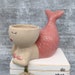 Pink Sea Mermaid Planter Pot, 14cm | Mermaid Decor | Mermaid Gifts ...