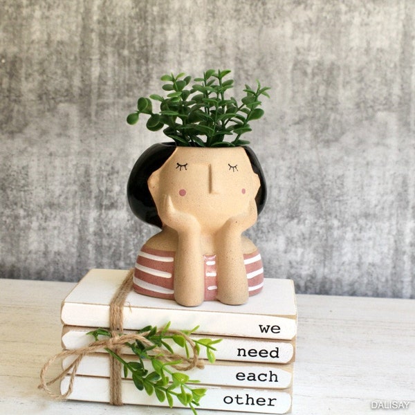 Face Planter Pot - Etsy