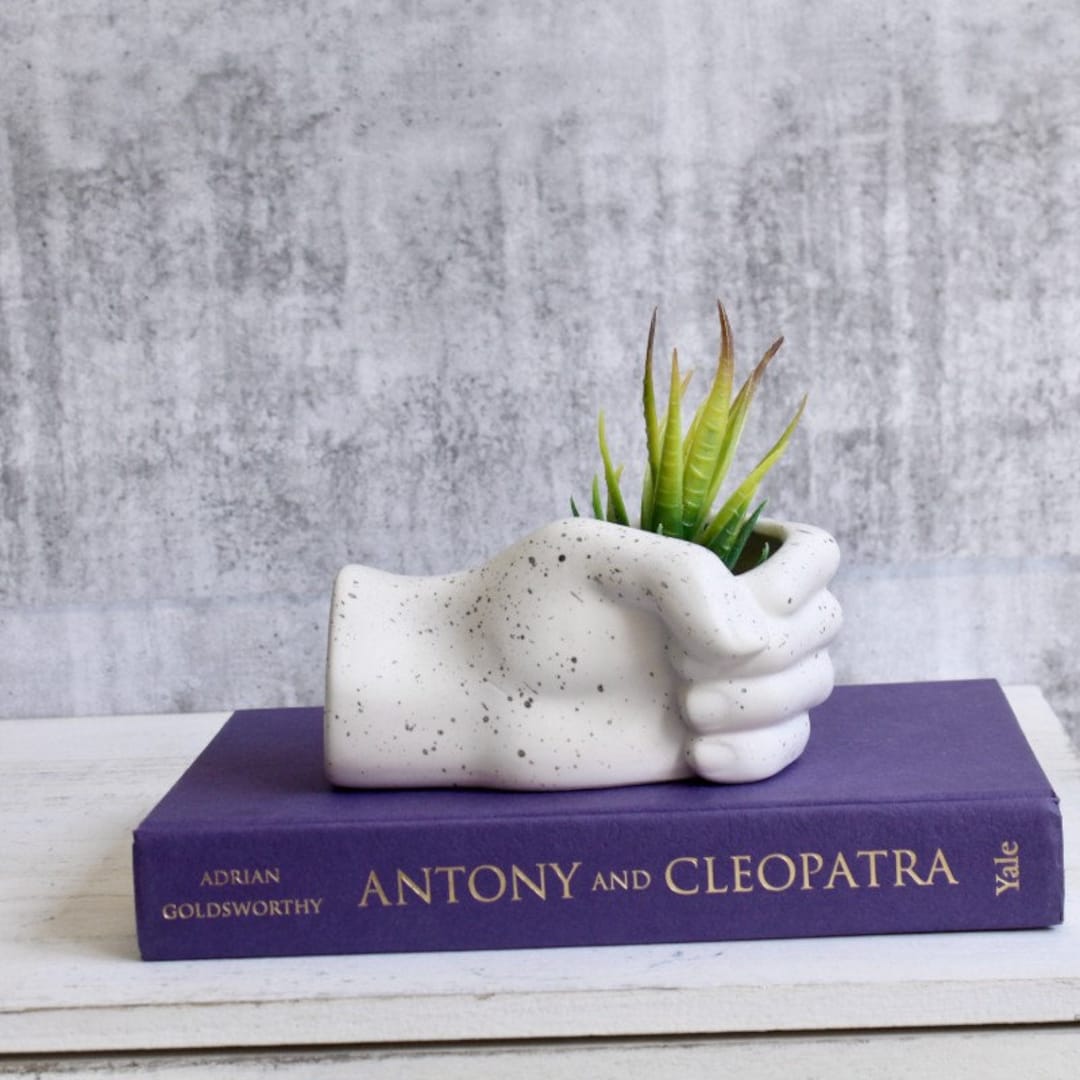Hand Fist Ceramic Planter Pot Vase | Fist Planter | Fist Vase ...
