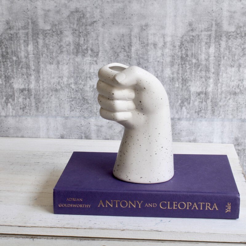 Hand Fist Ceramic Planter Pot Vase Fist Planter Fist Vase | Etsy Australia