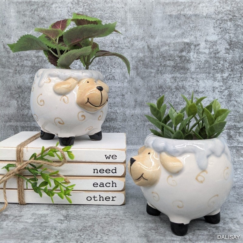 Sheep Planter - Etsy