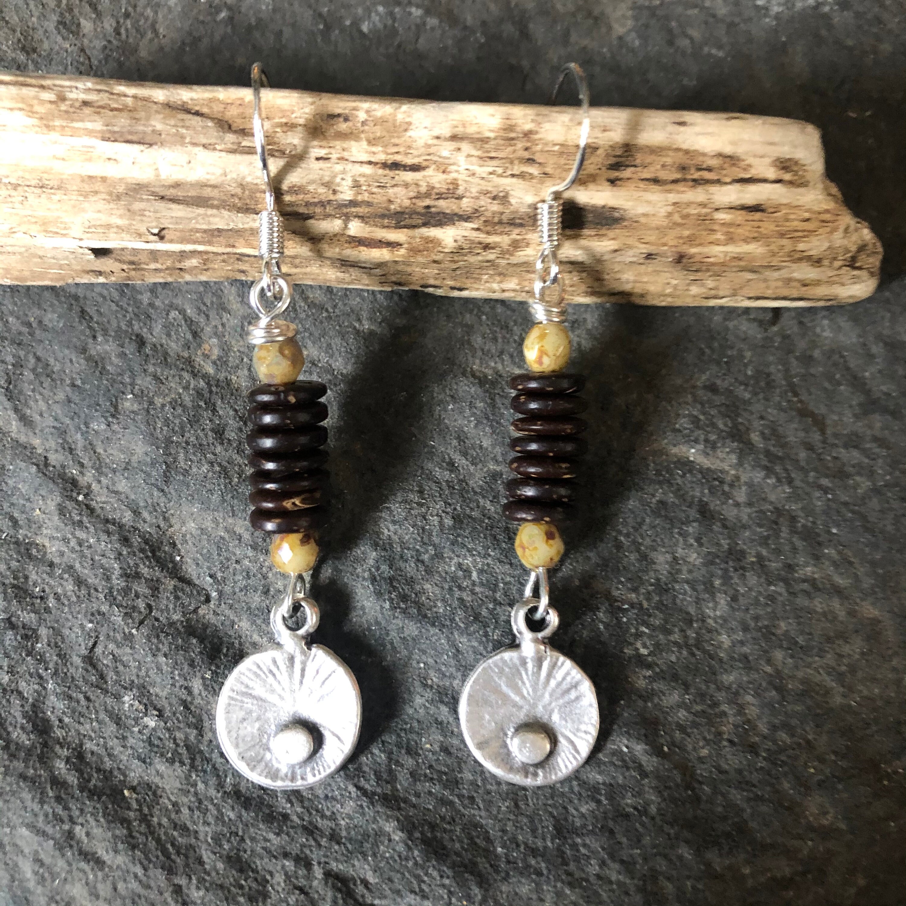 Boho Style Dangle Earrings, Bohemian Earrings, Bohemian Jewelry, Dangle ...