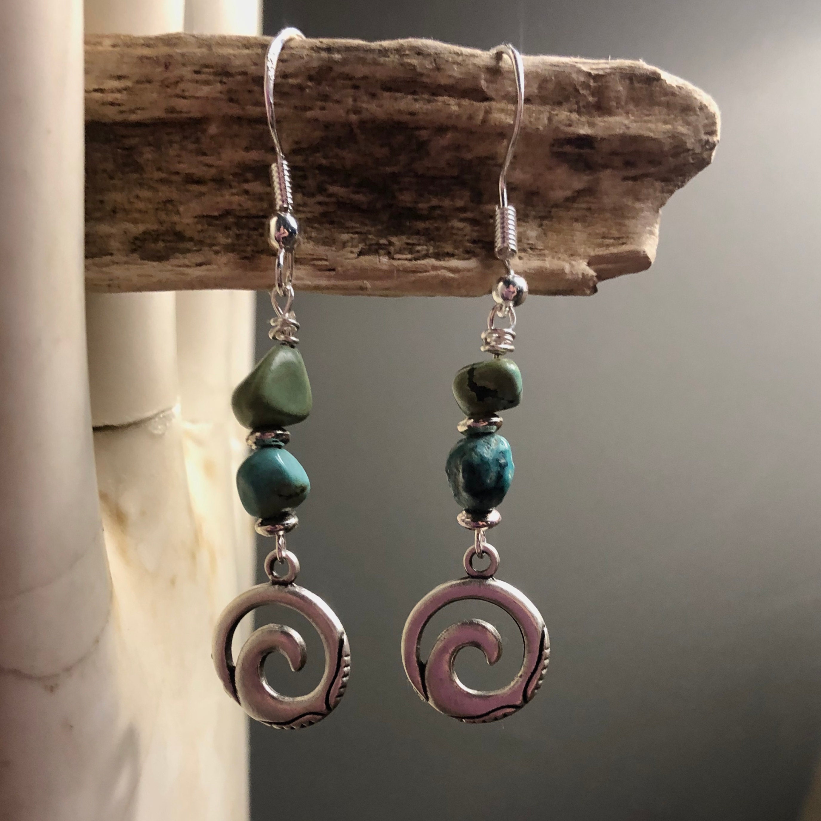 Boho Style Dangle Earrings Bohemian Dangle Earrings Bohemian Etsy