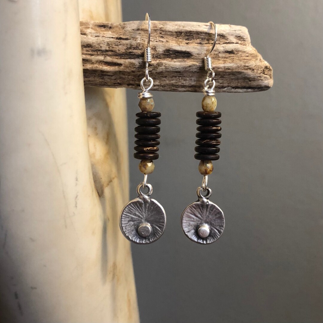 Boho Style Dangle Earrings, Bohemian Earrings, Bohemian Jewelry, Dangle ...