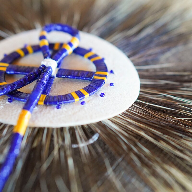 Porcupine Quillwork - Etsy