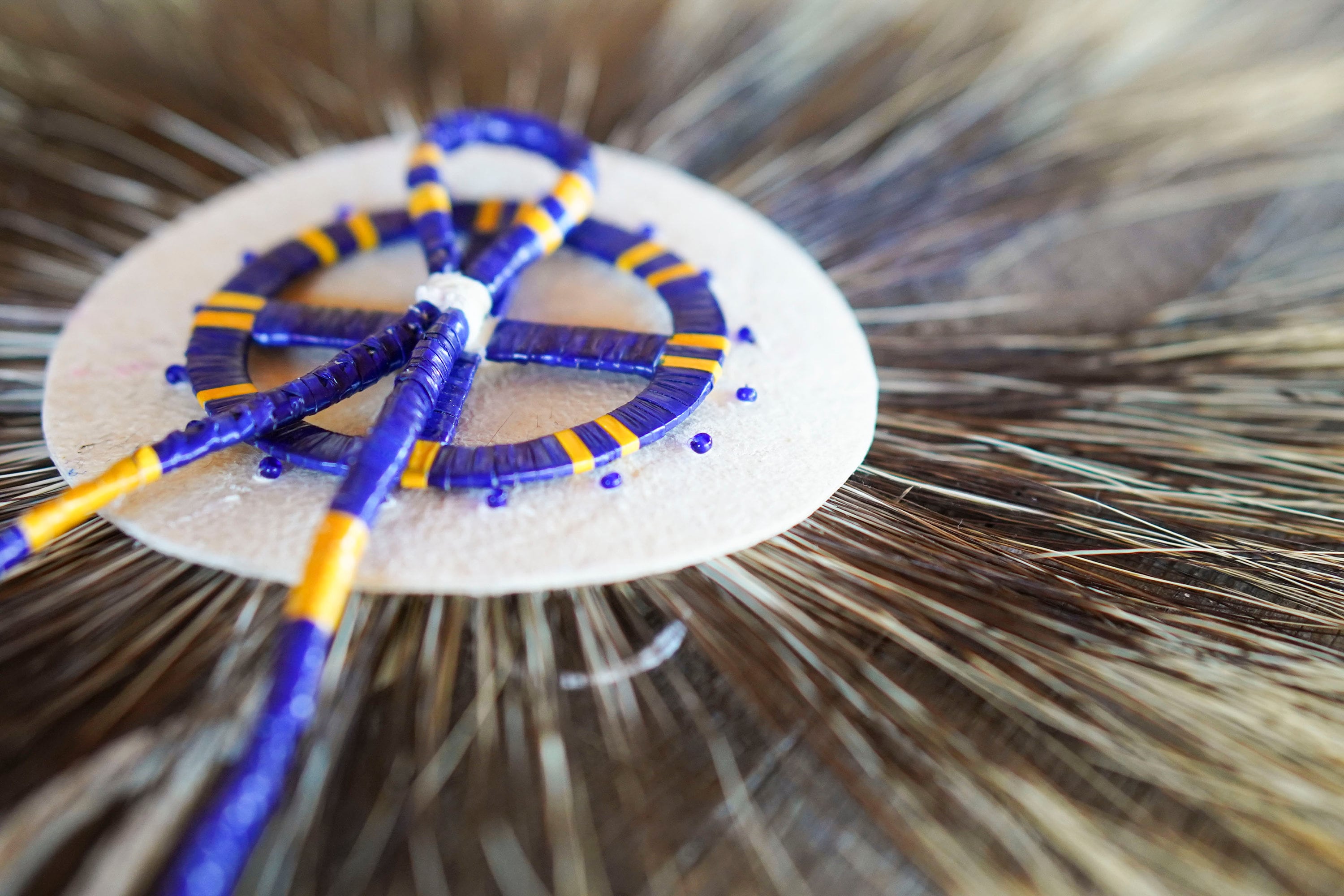 Porcupine Quillwork and Ceremonial Hair Piece -lakota Nation - Etsy