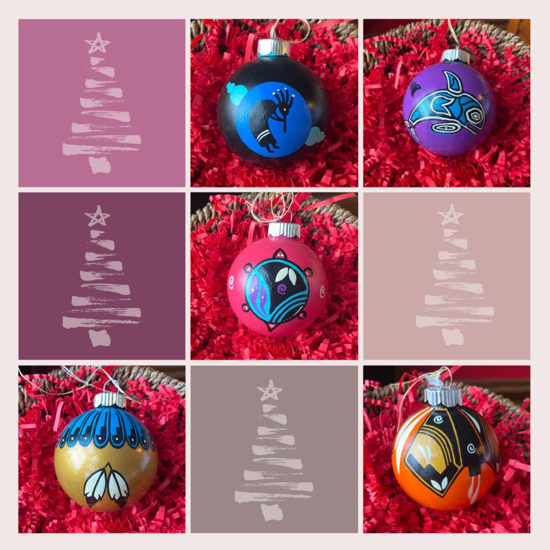 Ornaments, Holiday Ornaments, Christmas Decorations, Native Decorations ...