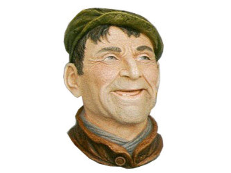 3 Chalk Heads to Choose Head Wall Hanging Legend Products Made - Etsy