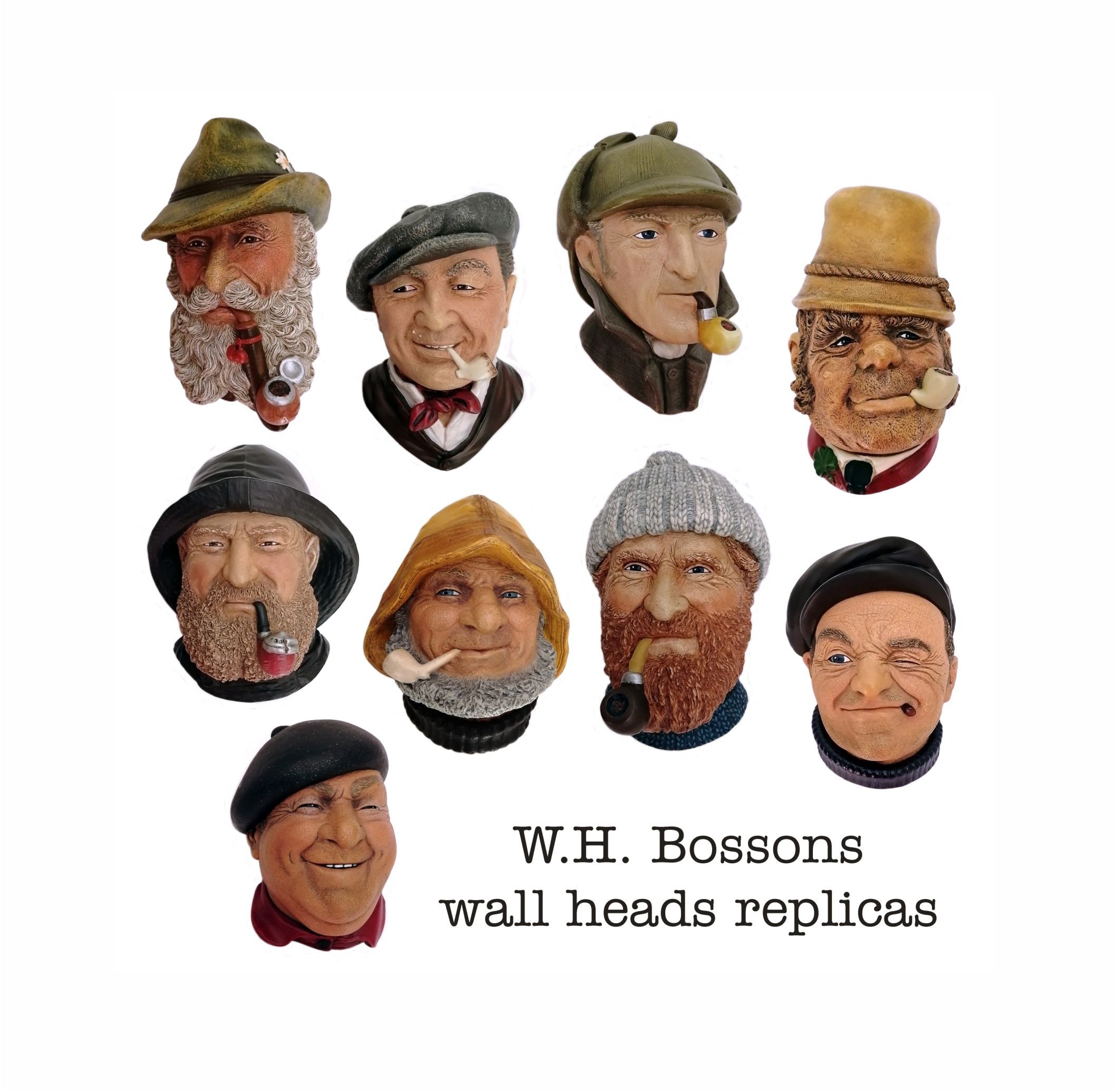 Bosson Heads Vintage - Etsy