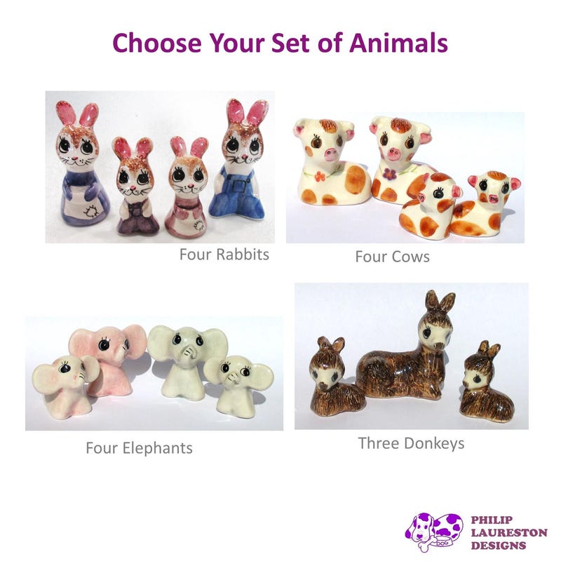Ceramic Animals - Etsy