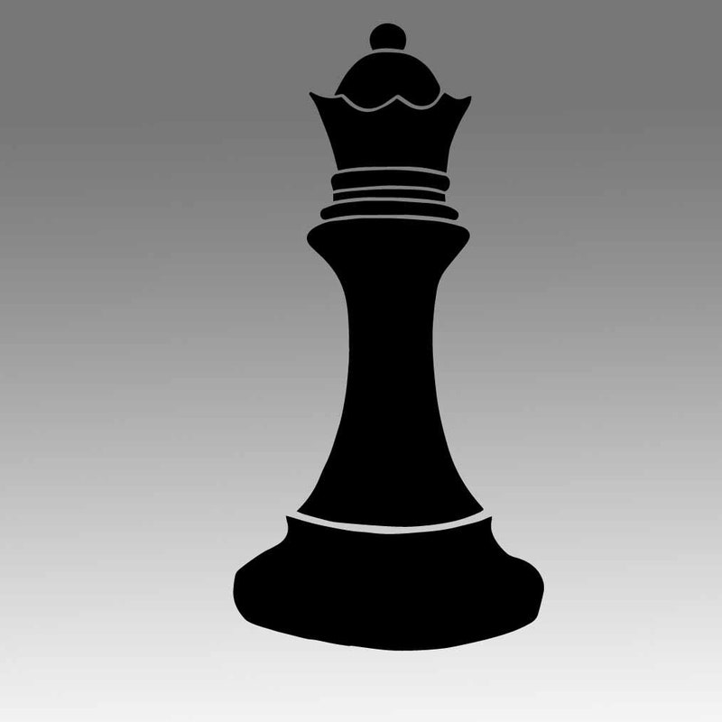 Queen Chess Piece - Etsy