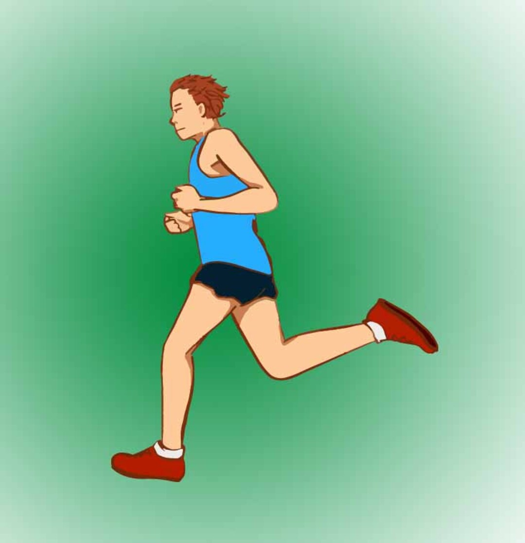 Male Runner SVG File - Etsy