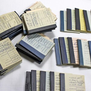 1 Stack 5 Booklets Vintage Check Register Stub 1930s 60s Vermont ...