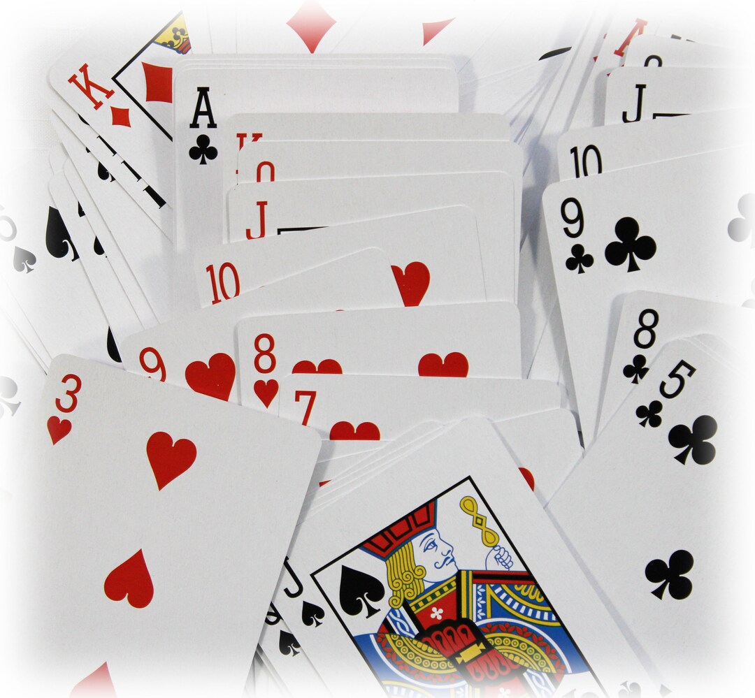 Oversized Playing Cards for Junk Journal Altered Art Scrapbook Collage ...