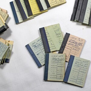 1 Stack 5 Booklets Vintage Check Register Stub 1930s 60s Vermont ...