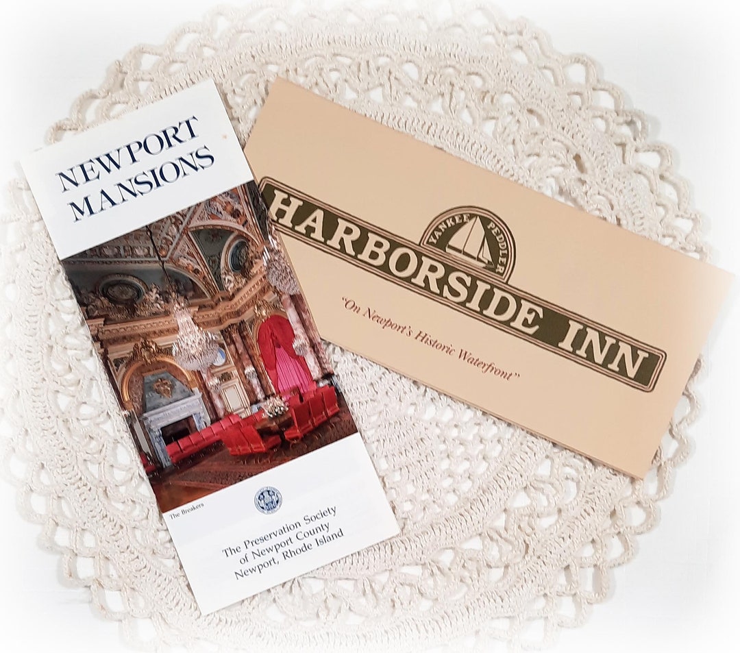 Vintage Rhode Island Travel Brochures Guide Tourism Souvenir Travel ...