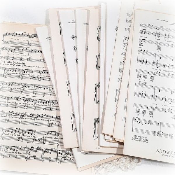 Music Decoupage - Etsy