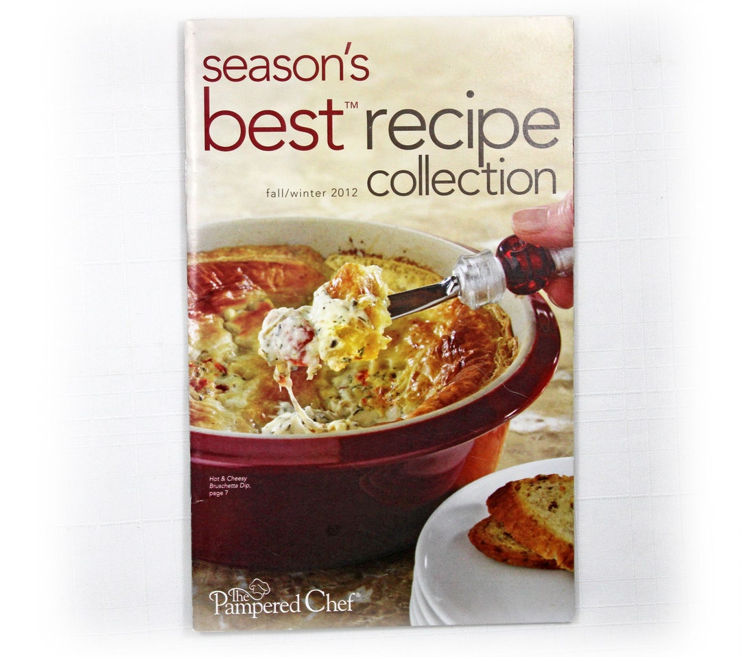 Vintage Seasons Best Recipe Collection Fall Winter 2012 Pampered Chef ...
