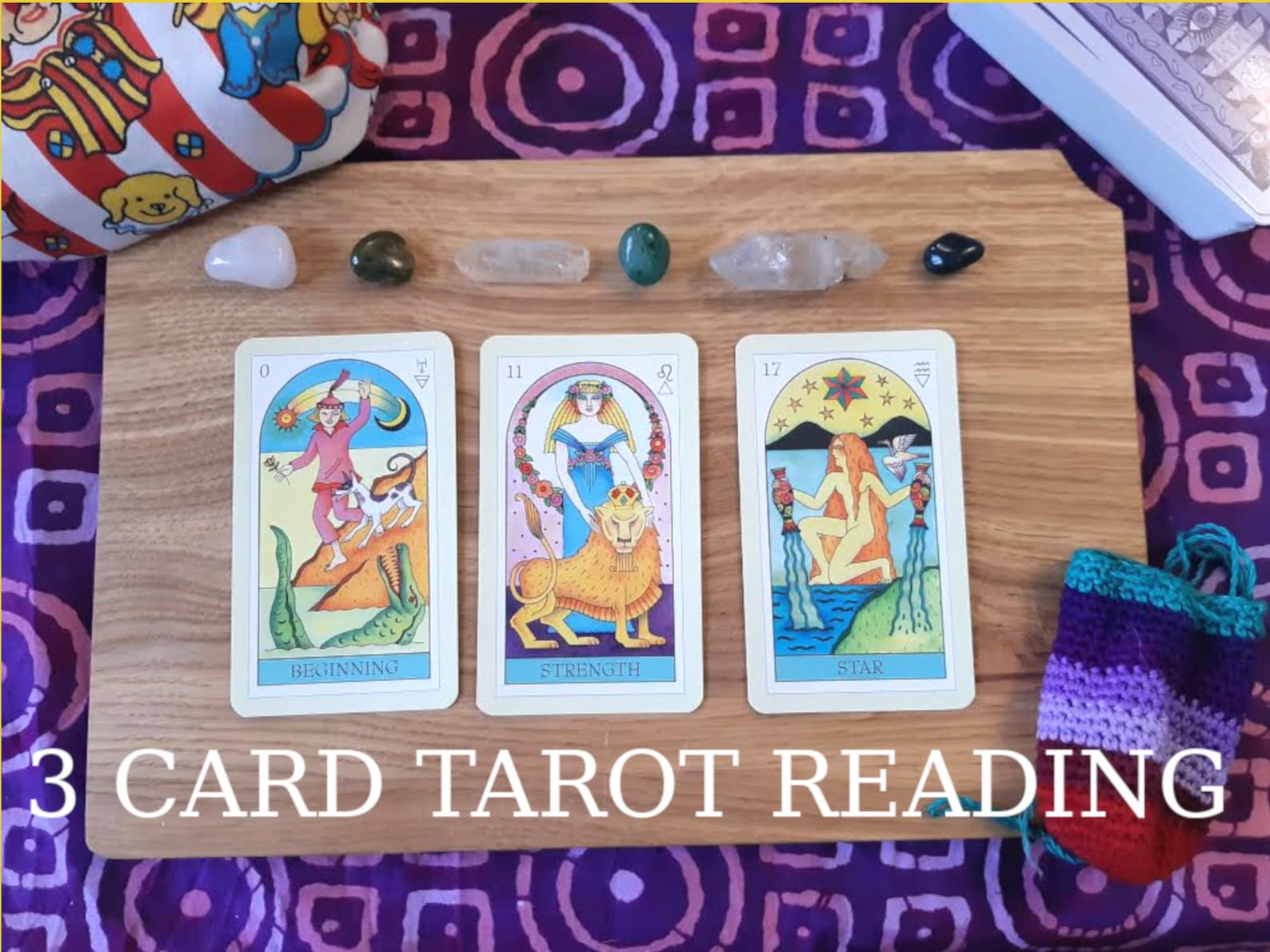 3 Card Positivity Tarot Reading Video UK Based - Etsy