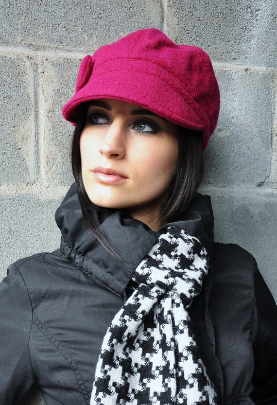 Adjustable Boiled Wool Cap High Quality Fabric 6 Panels | Etsy