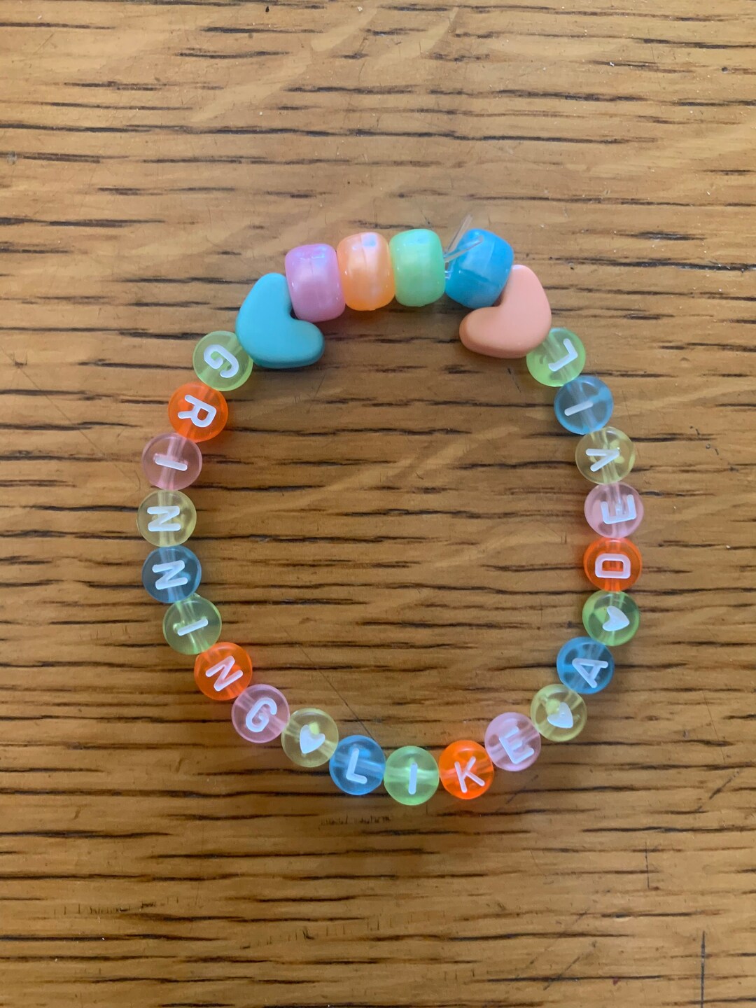 Taylor Swift grinning Like A Devil cruel Summer Bracelet - Etsy