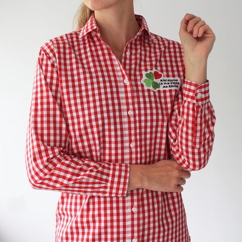 Red Gingham Check - Etsy