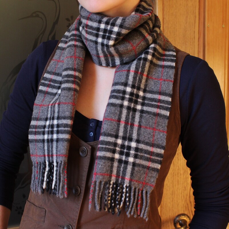 Tartan Plaid Scarf - Etsy