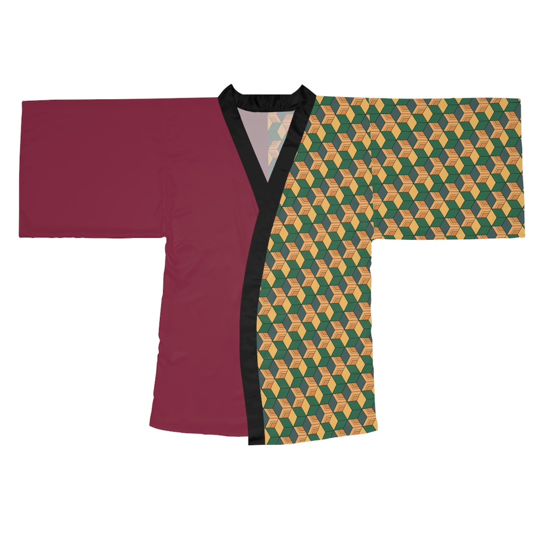 Giyu Tomioka-inspired Robe Demon Slayer Kimono - Etsy