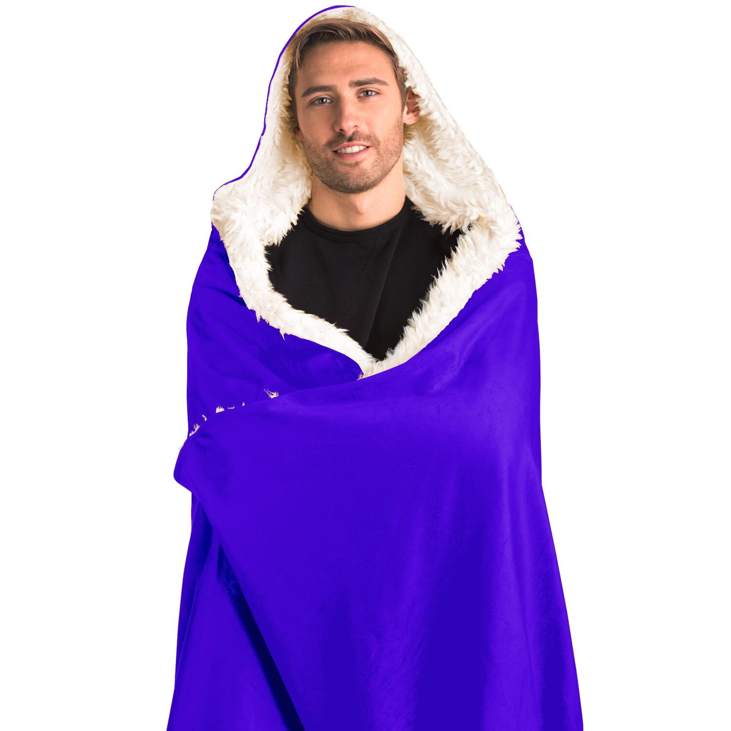 Purple Moth Hooded Sherpa Cape – Sky Cotl-inspired Blanket - Etsy