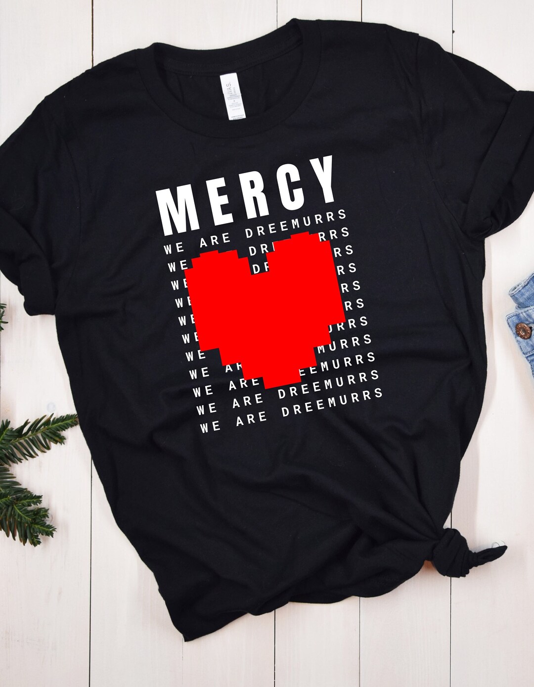 Undertale Dreemur Mercy Undertale Cosplay T-shirts - Etsy